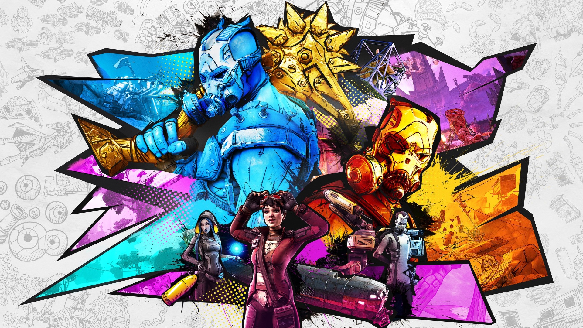 Borderlands 3 DLC Psycho Krieg and the Fantastic Fustercluck Available ...