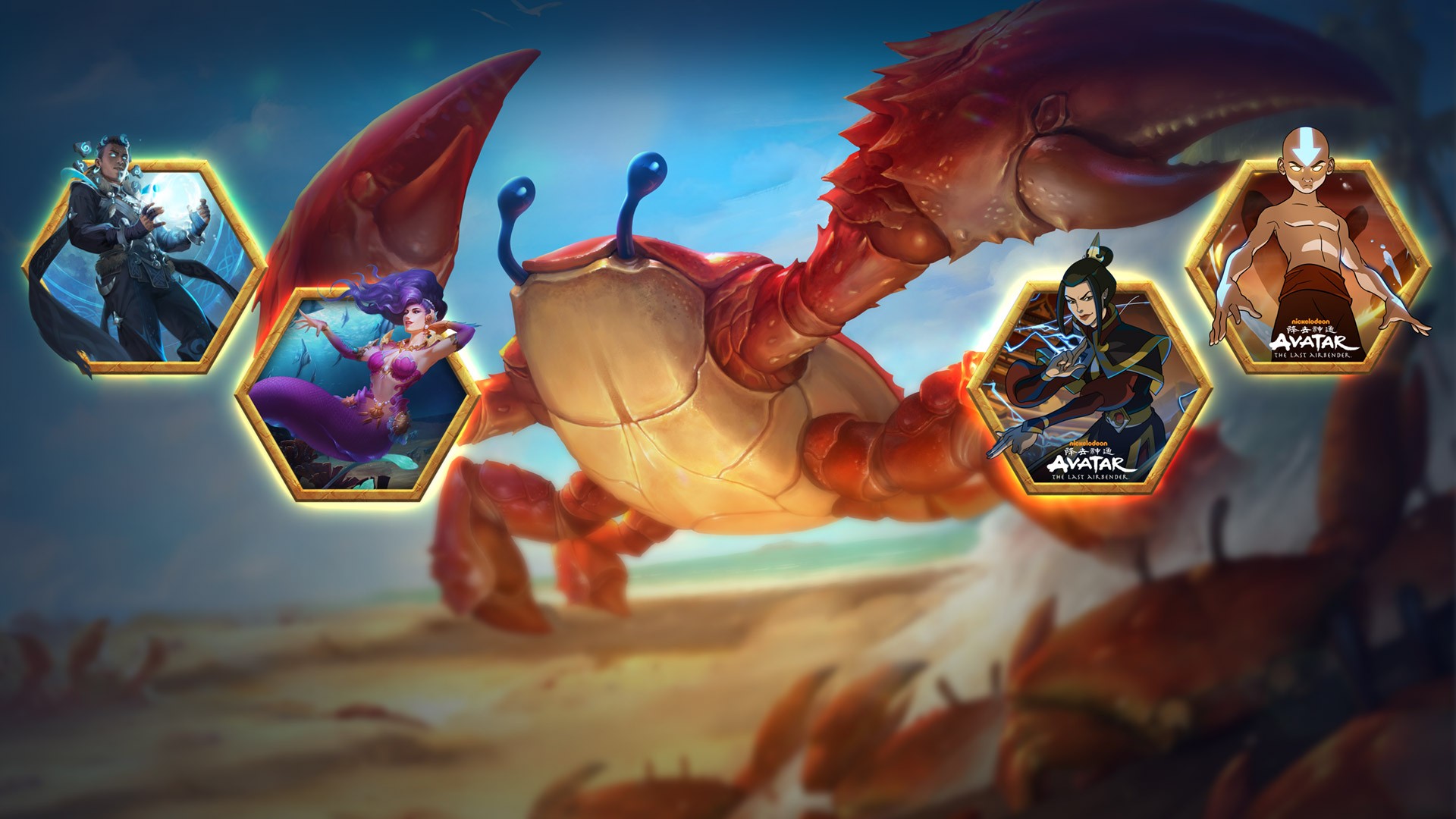 Party in Smite with the Monstercat Battle Pass, Azula from "Avatar: The ...