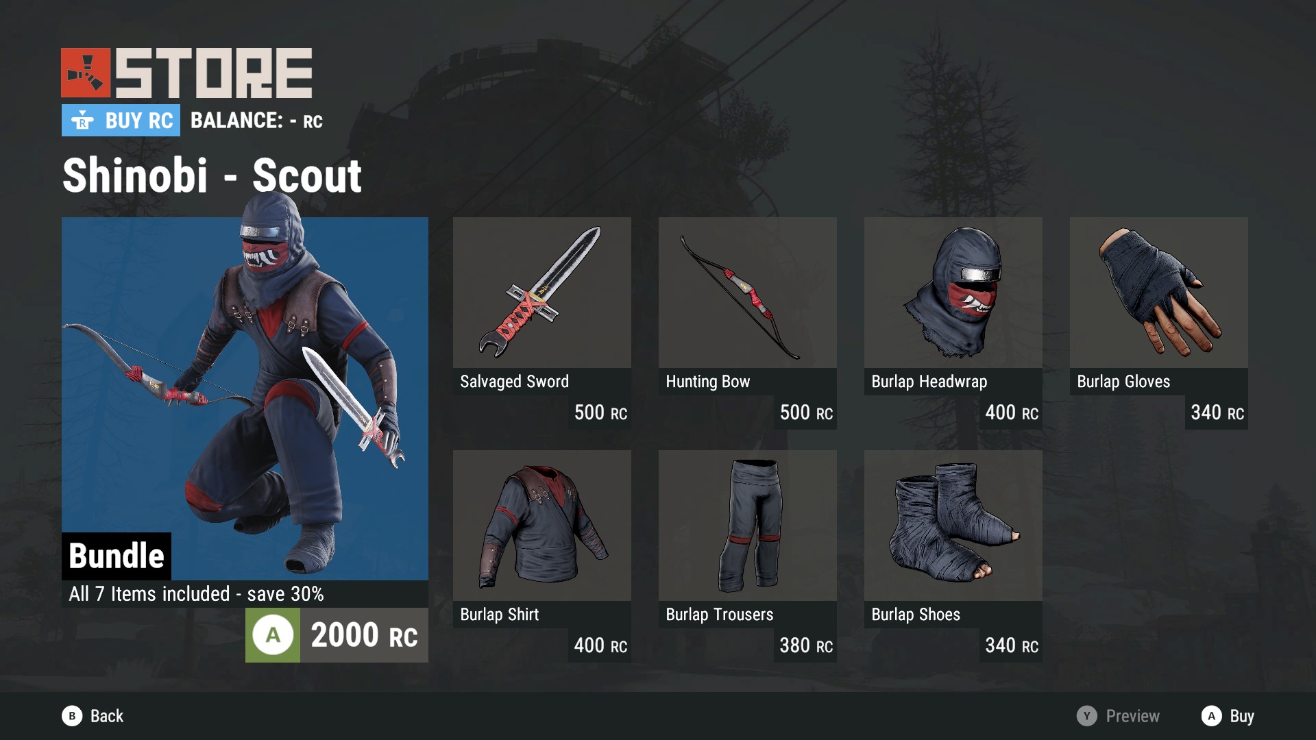 Welcome to the Skin Store for Rust Console Edition - Xbox Wire