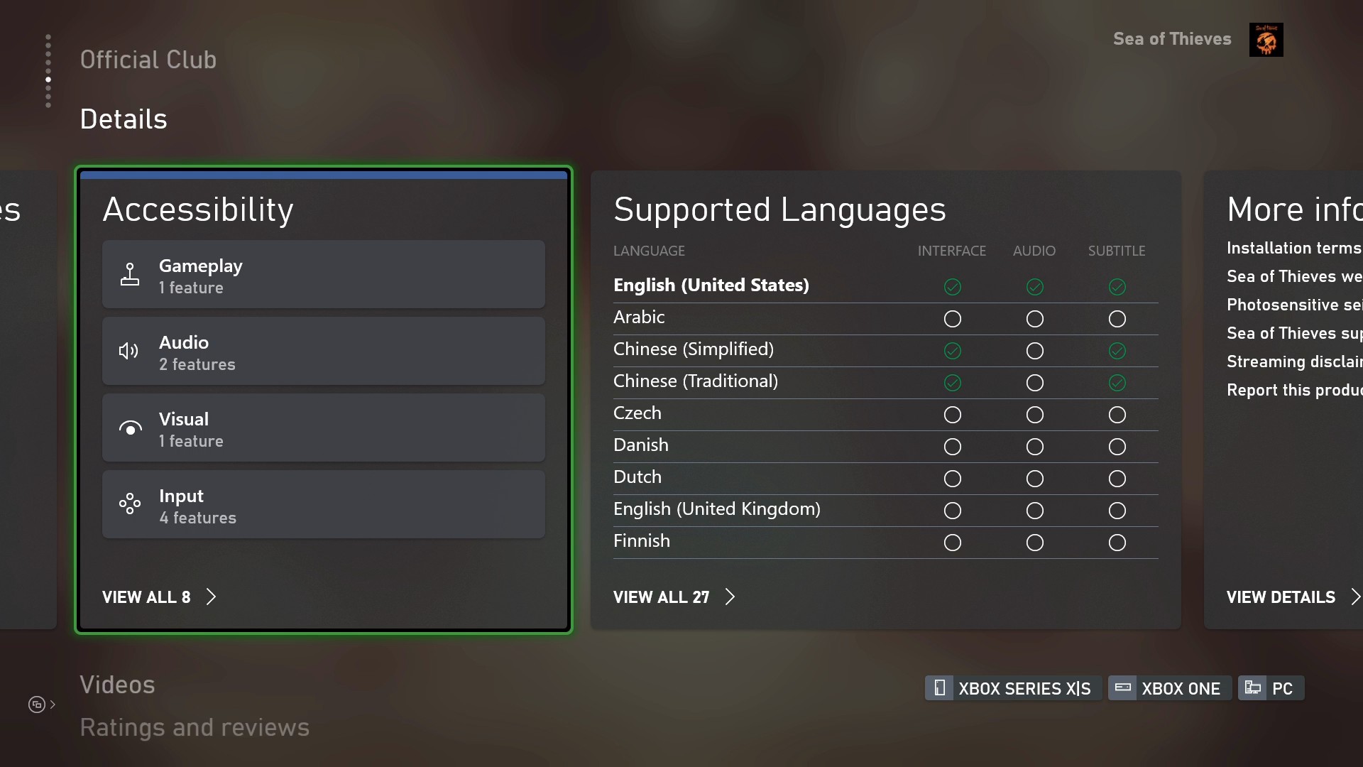 Game Accessibility Feature Tags are now Available on Microsoft Store ...