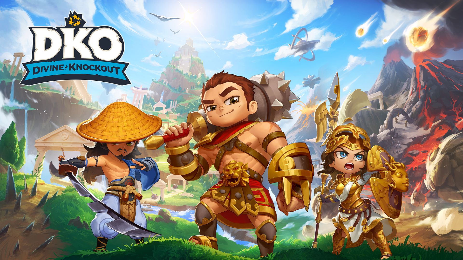 Third-Person Platform Fighter, Divine Knockout, Available Now on Xbox ...