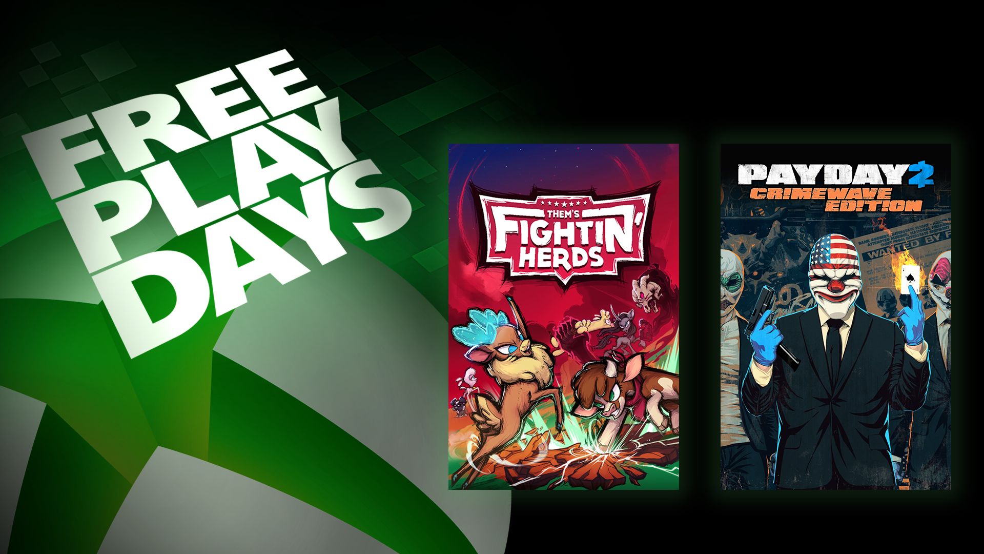 Free Play Days – Them’s Fightin’ Herds and Payday 2: Crimewave Edition ...