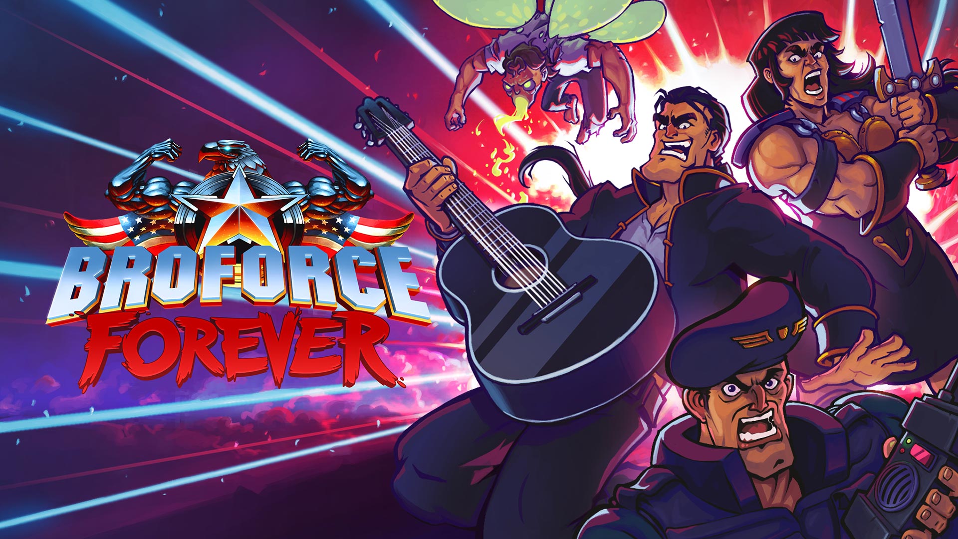 Meet Broforce Forever’s Outrageous New Playable Heroes - Xbox Wire