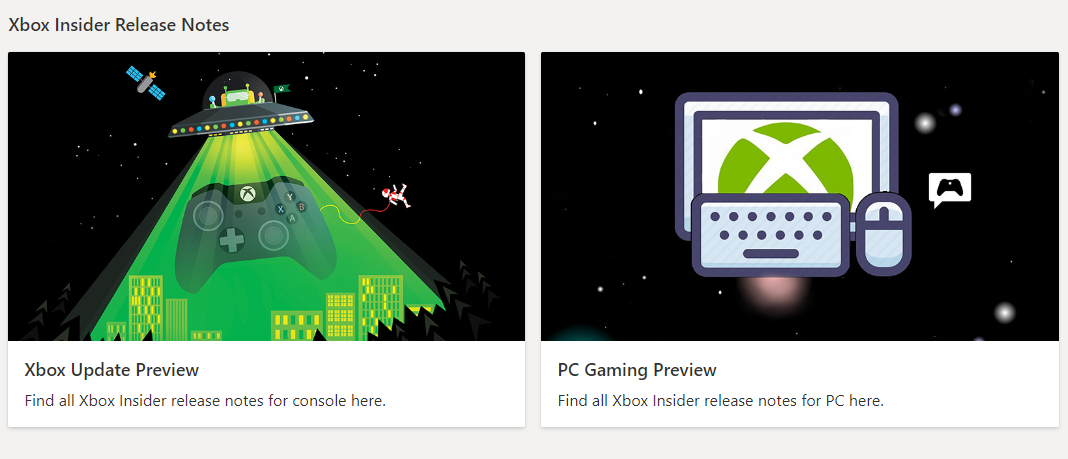 Xbox Insider Release Notes Have a New Home! - Xbox Wire