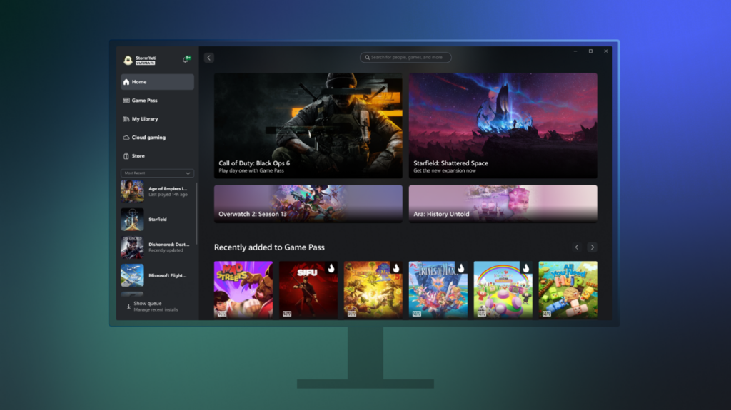 New Home Experience in the Xbox App on Windows Is Available for Xbox Insiders - Xbox Wire