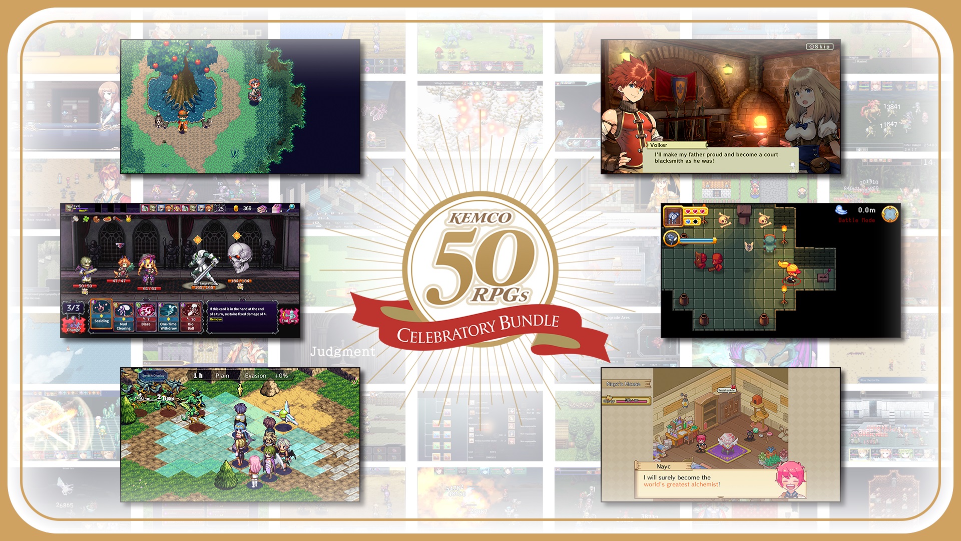 Revisitez l'Histoire des Jeux Kemco avec la Collection Kemco : 50 RPGs Celebratory Bundle - Xbox ...